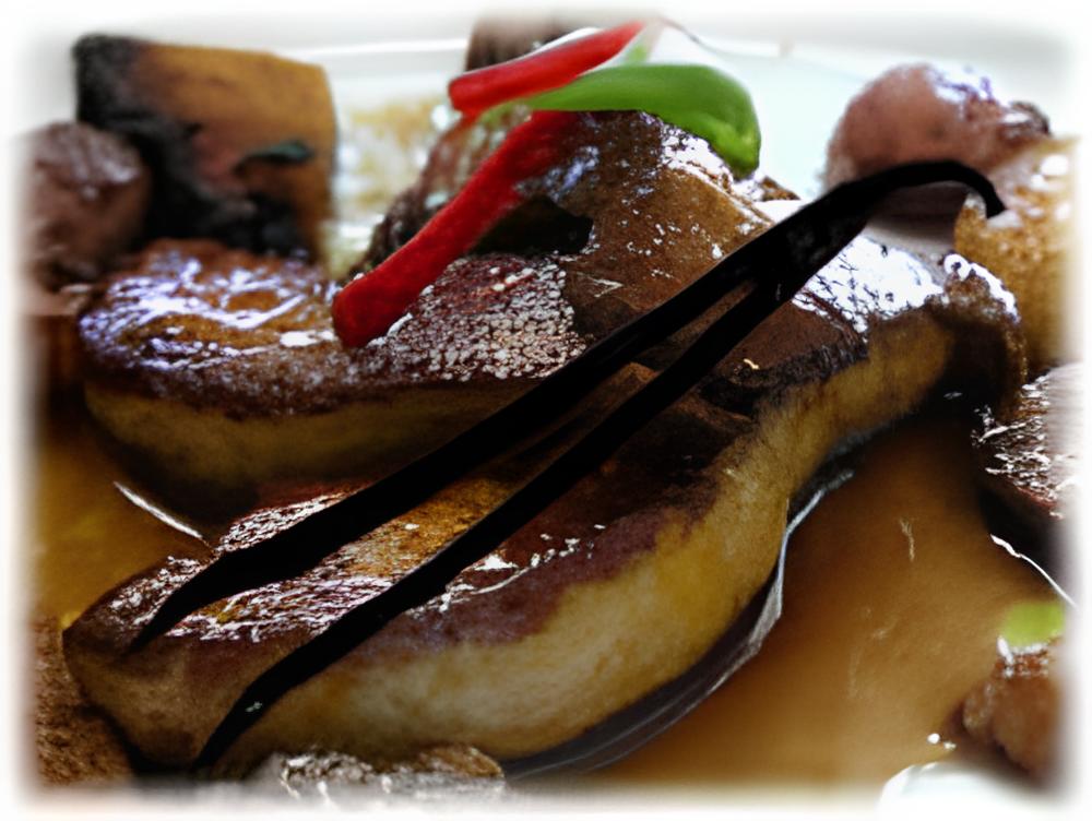 Foie gras frais de canard poêlé à la Vanille de Tahiti. | TAHITI ...
