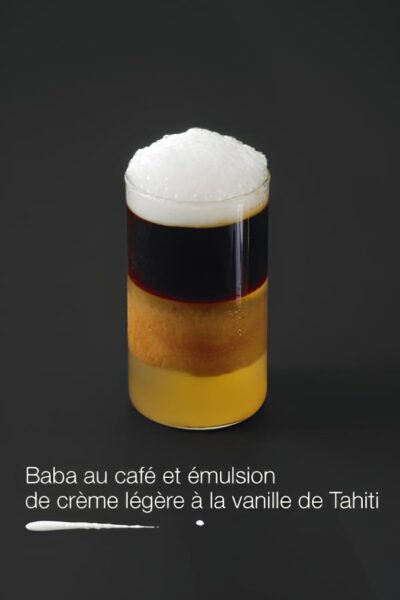 Baba au café et émulsion légère à la vanille de Tahiti | TAHITI VANILLE ...